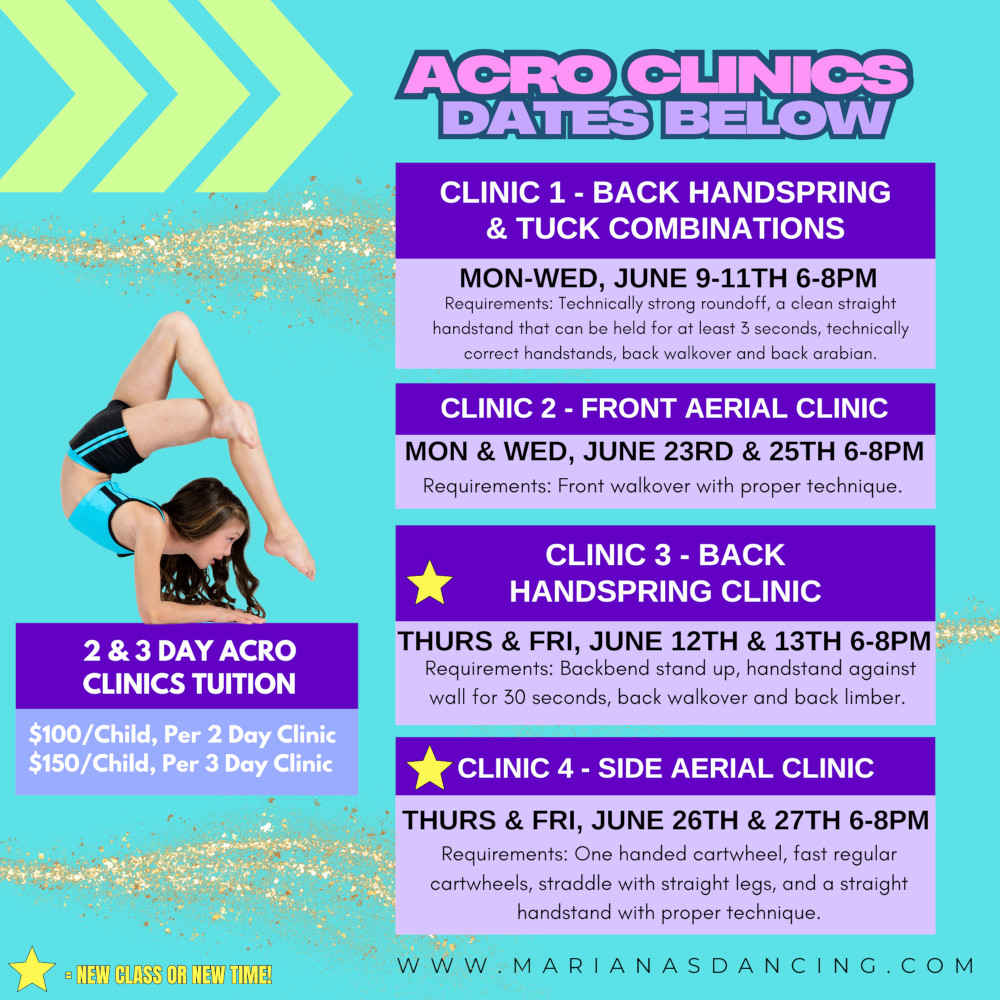 Mariana's Dancing Studio | Tap, Jazz, Ballet, Hip Hop, Lyrical, Acro ...